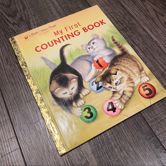 Little Golden Books | Other | Little Golden Book Vintage My First ...